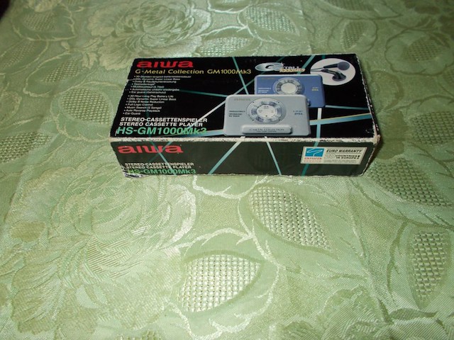 Aiwa G-Metall Collection GM1000Mk3 Walkman