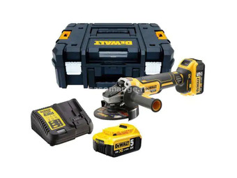 DeWalt DCG405P2 aku ugaona brusilica, 2x5.0Ah, T-STAK kofer