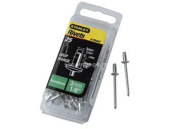 Stanley 1-PAA64T Aluminijumske nitne 4,7x6mm - 15kom