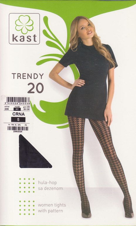 Čarapa Kast Trendy 20 D2