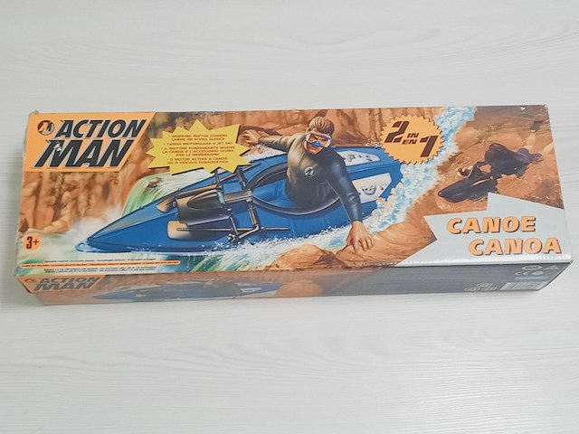 ACTION MAN CANOE CANOA SAMO KUTIJA