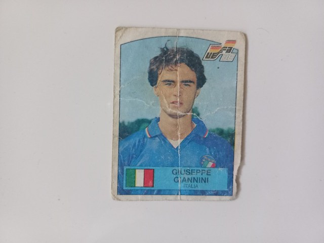 Sličica br. 92 Euro 88 Panini, Giuseppe Giannini