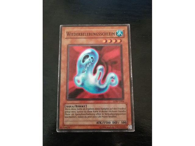 Yu-GI-OH!- WIEDERBELEBUNGSSCHLEIM (Super rare)