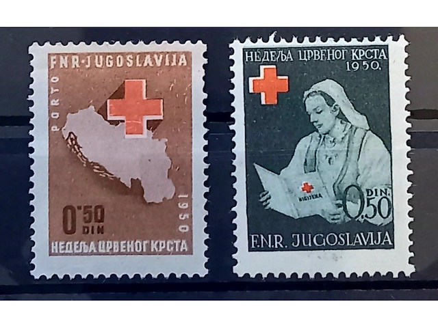 1950.Jugoslavija-Crveni krst, doplatne marke MNH