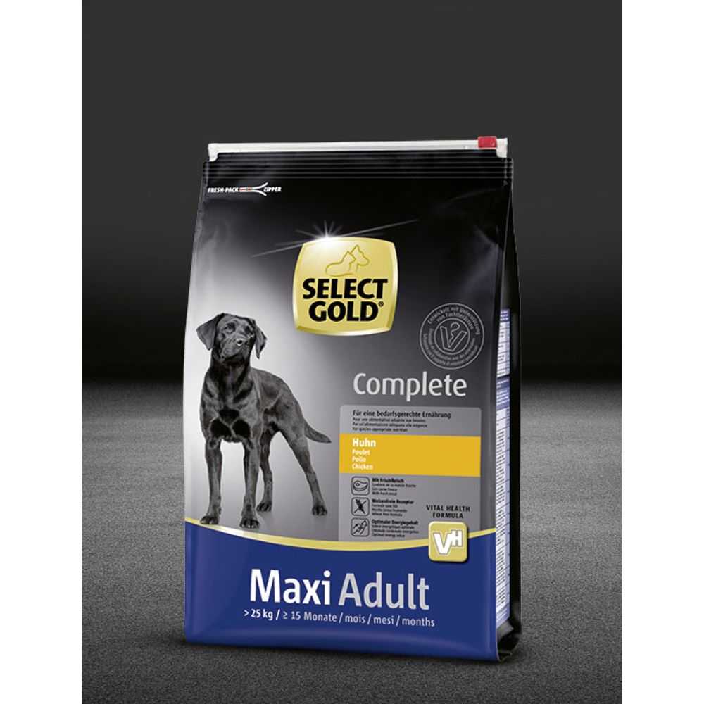 SELECT GOLD Dog Complete Maxi Adult Poultry 12kg