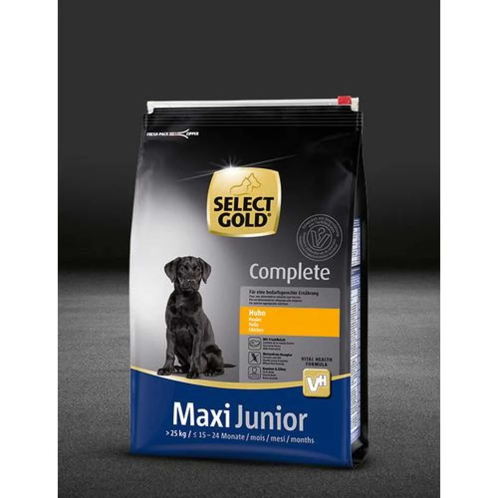 SELECT GOLD Dog Complete Maxi Junior Poultry 12kg