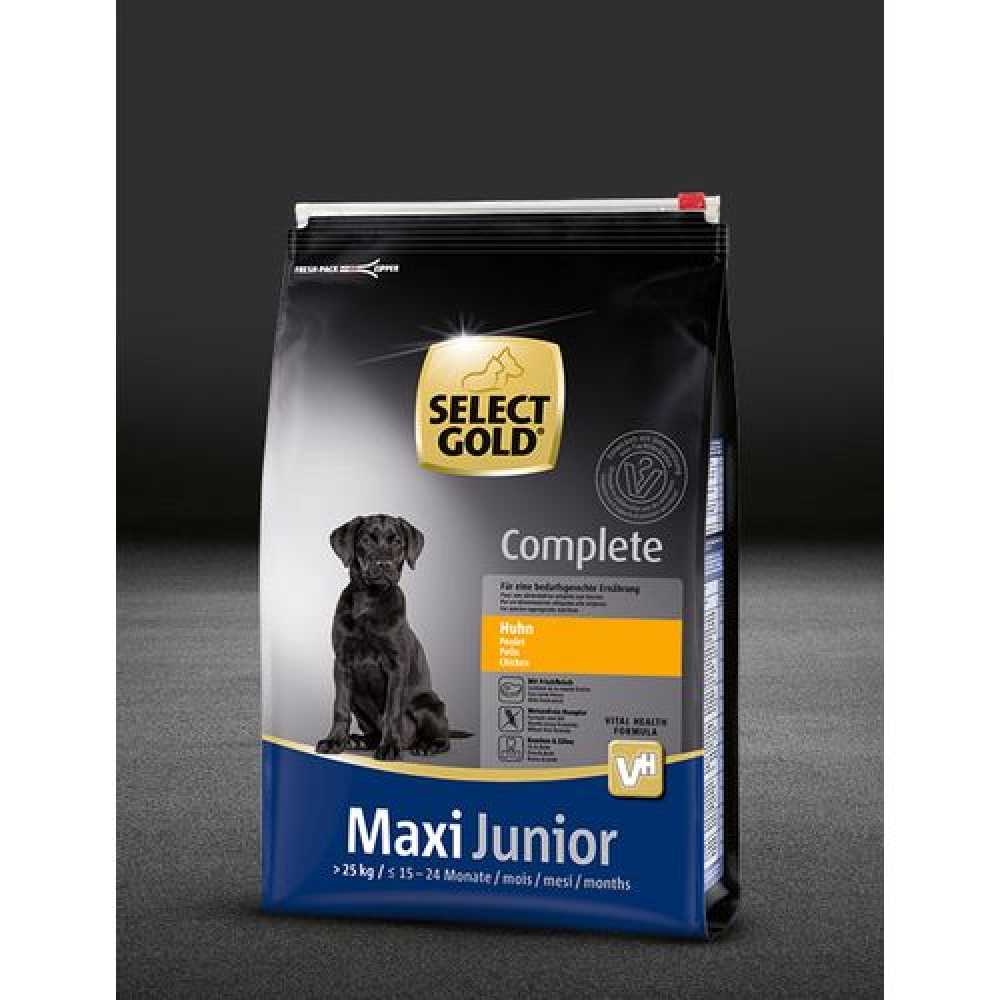 SELECT GOLD Dog Complete Maxi Junior Poultry 4kg