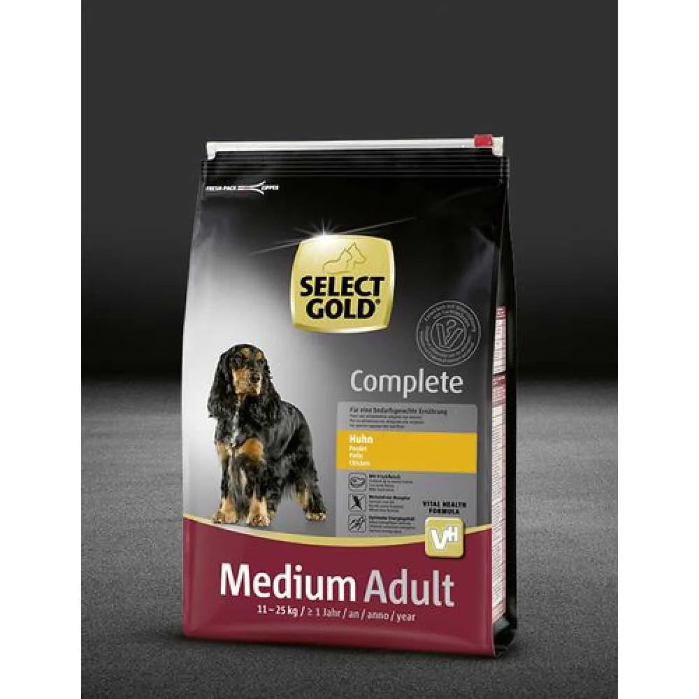 SELECT GOLD Dog Complete Medium Adult Poultry 12kg
