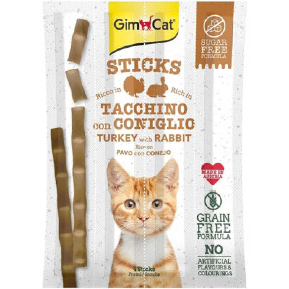 Gimcat Sticks Ćuretina&Zečetina - 4kom