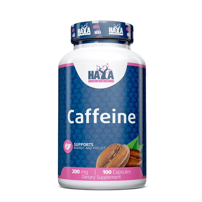 HAYA Caffeine 200 mg 100 Kapsula sa Kofeinom