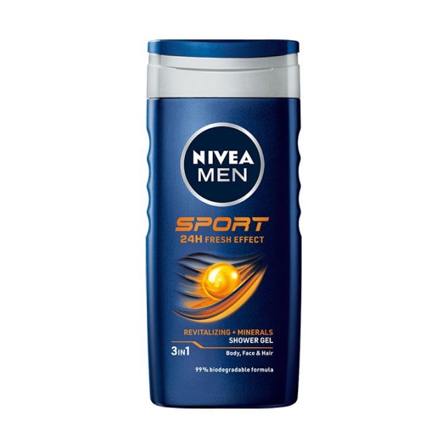 NIVEA MEN SPORT gel za tuširanje, 250ml