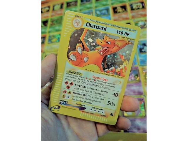 Pokemon karta Charizard sijajuca - Pokemoni karte