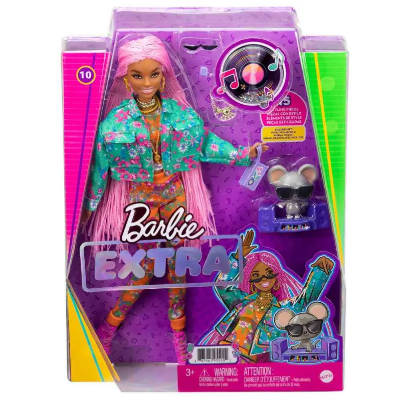 Barbie Extra Pink Pletenice