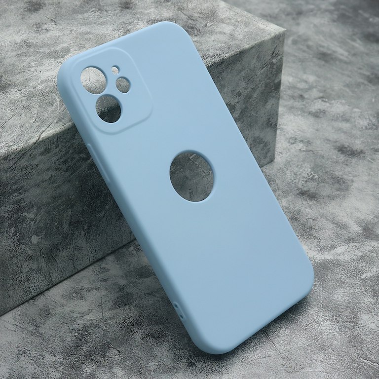 Futrola COLOR VISION za iPhone 12 (6.1) svetlo plava