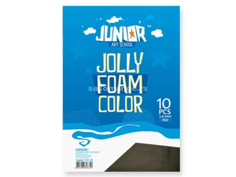Jolly color foam, eva pena, crna, A4, 10K ( 134070 )