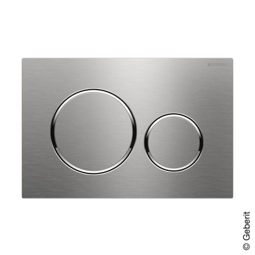 Geberit Tipka Sigma 20 inox četkani/polirani/četkani 115.882.SN.1