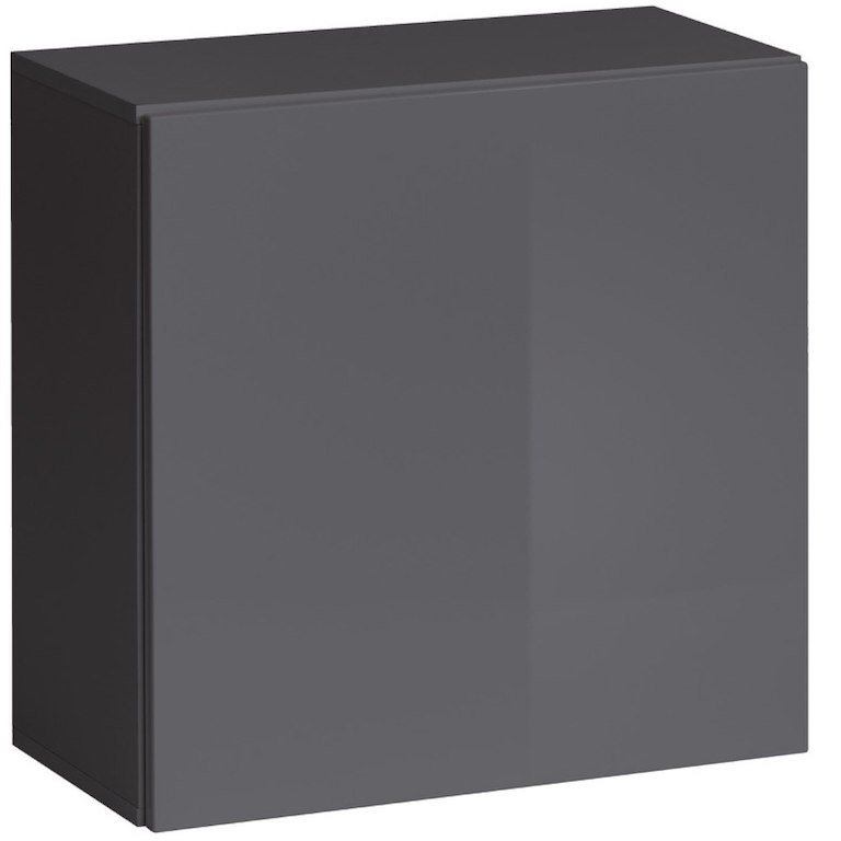 Switch viseci ormaric 1 vrata 60x30x60 cm sivi