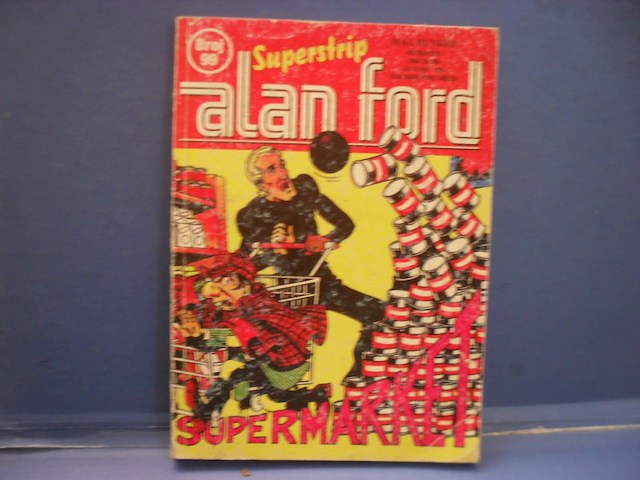 ALAN FORD Broj 99 SUPERMARKET