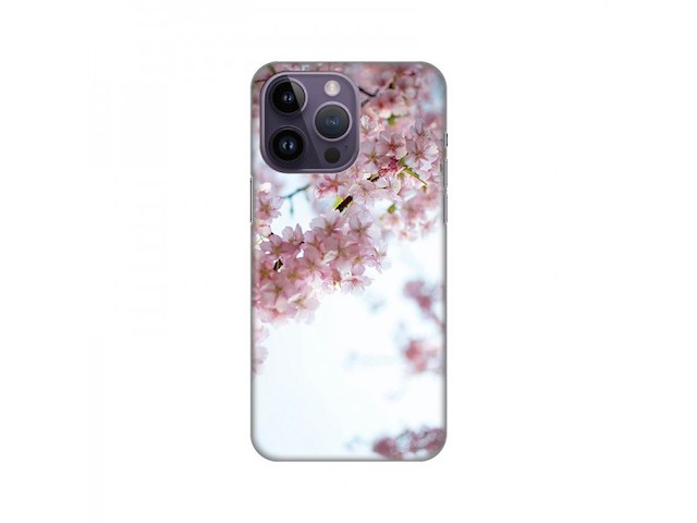 Maskica Silikonska Print za iPhone 14 Pro Max 6.7 Spring