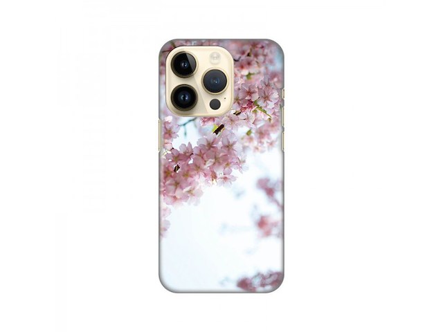 Maskica Silikonska Print za iPhone 14 Pro 6.1 Spring