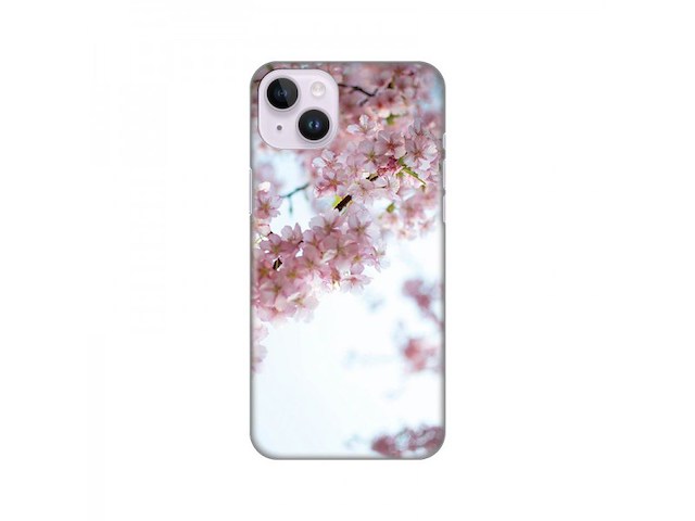 Maskica Silikonska Print za iPhone 14 Plus 6.7 Spring