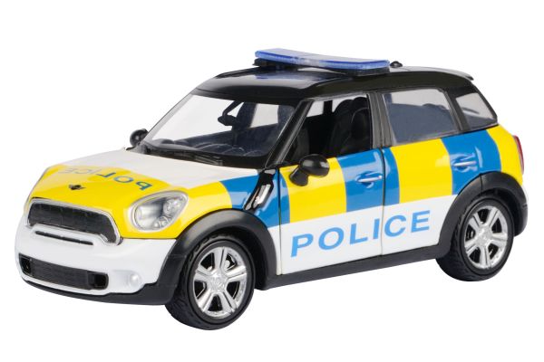 Metalni auto MINI COOPERS Police, 1:24, Motormax