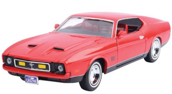 Metalni auto FORD MUSTANG J.Bond 1971, 1:24, Motormax