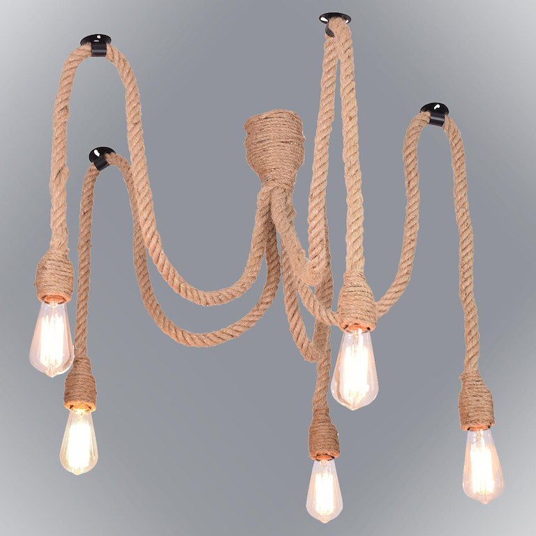 Viseca lampa Spider Rope 5