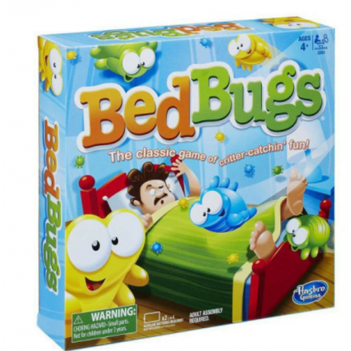 Bed Bugs igra, 2.5x10.5 x10.5cm.