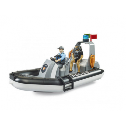 Čamac policijski sa figurama