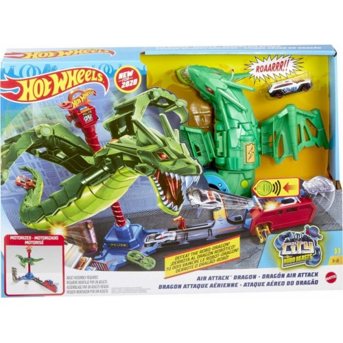 Hot Wheels Air city Attack Dragon