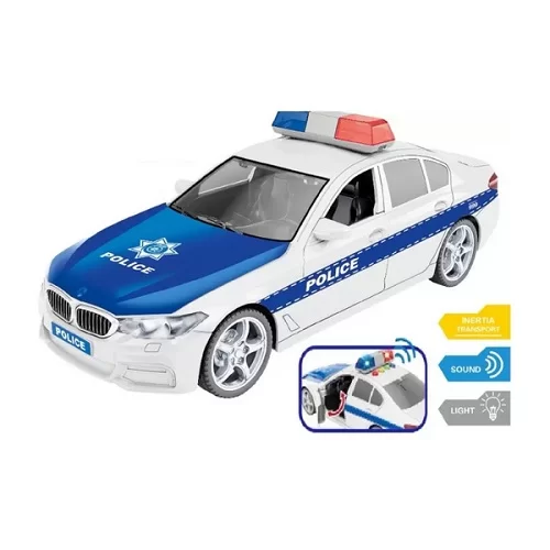 Policijski auto sa svetlosnim i zvučnim signalima
Policijski auto sa svetlosnim i zvučnim signalima