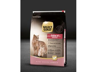SELECT GOLD Cat Kitten&amp;Mother Poultry 400g