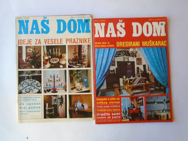 Naš dom, jug. revija za praktičnost, ljepotu, i kultur