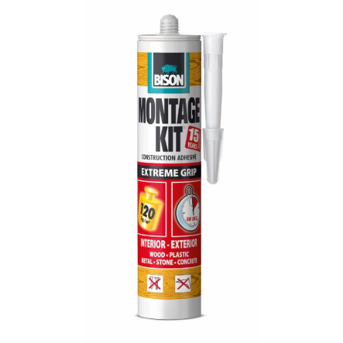 Bison Montage Kit montažni lepak extreme 370g