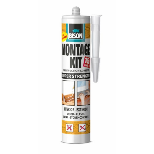 Bison Montage Kit montažni lepak super 350g