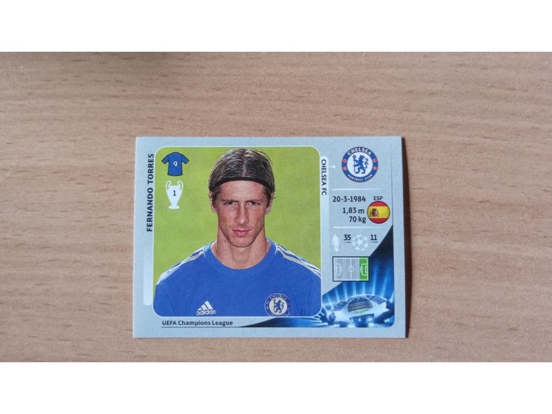 Liga Šampiona 2012 2013 Panini broj 316