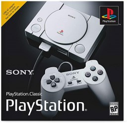 Sony PlayStation Classic konzola sa 2 dzojstika i 20 igara na sebi