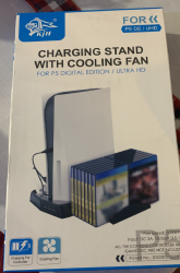 Playstation 5 charging and cooling stand