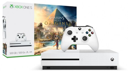 Xbox one s 500gb Assassins Creed Origins bundle