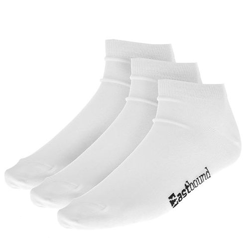 EBUS653-WHT Eastbound Ts Carape Novara Socks 3Pack Ebus653-Wht