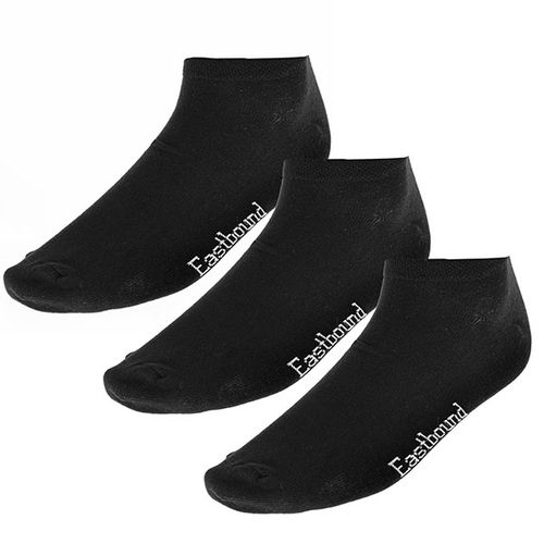 EBUS758-BLK Eastbound Carape Imola Socks 3Pack Ebus758-Blk