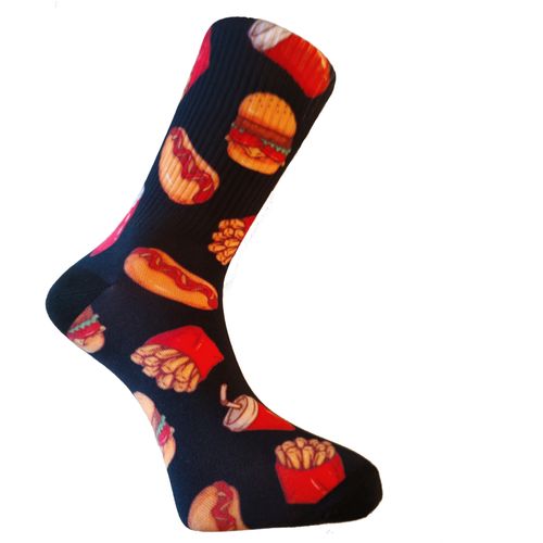 SOCKS BMD Štampana čarapa broj 1 art.4686 veličina 39-42 Fast food