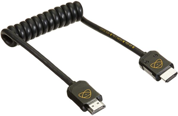 Atomos Full HDMI to Full HDMI Cable/1x coiled 30cm