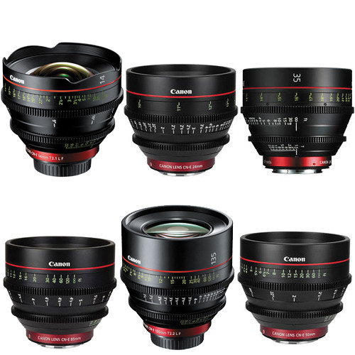 Canon CN-E 6 lens kit