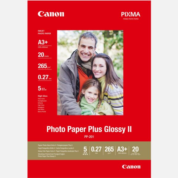 Canon fotopapir PLUS BJ MEDIA PP-201 A3+ (20 papira)