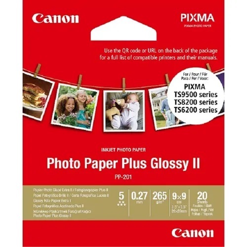 Canon foto papir PP-201 3,5×3,5 20