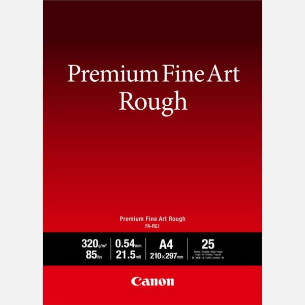 Canon foto papir PREMIUM FINE ART ROUGH FA-RG1 A4 (25 papira)