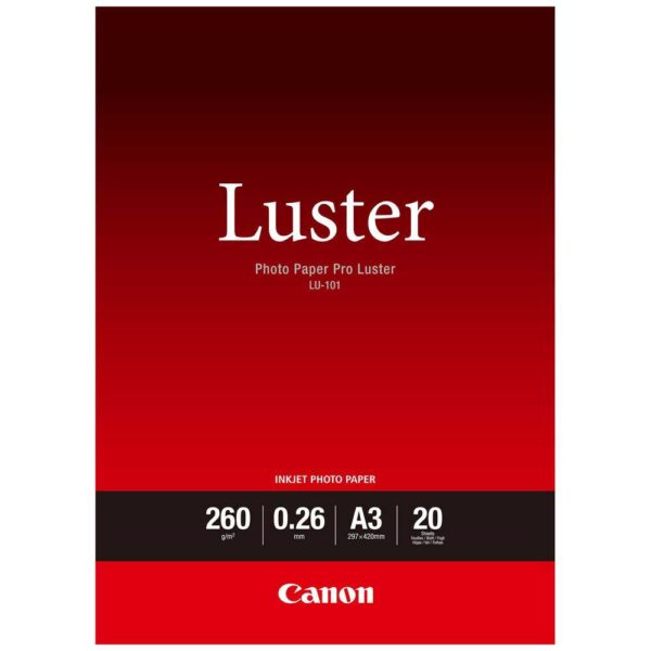 Canon foto papir PRO LUSTER LU-101 A3 (20 papira)