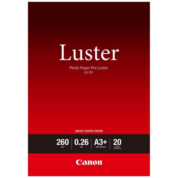 Canon fotopapir PRO LUSTER LU-101 A3+ (20 papira)